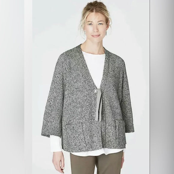 J. Jill | Sweaters | Jjill Pure Jill Cardigan Large Marked Tie Front ...